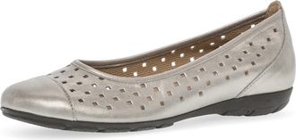 Gabor Damen Klassische Ballerinas, Frauen Flats,Freizeitschuhe,sportlich,Ballerinen,Halbschuhe,Sommerschuhe,Slipper,Mutaro (Mocca),41 EU / 7.5 UK