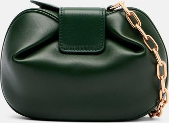 Gabriela Hearst Clutch Soft Demi aus Leder