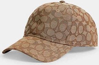 Coach Signature Jacquard Baseballcap in Braun | Baumwolle
