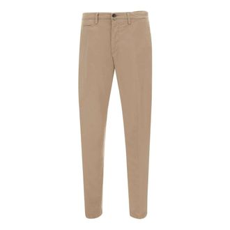BRIGLIA 1949 Homme, Pantalons, Beige, Taille: 4XL Bg05C Pantalons en coton stretch