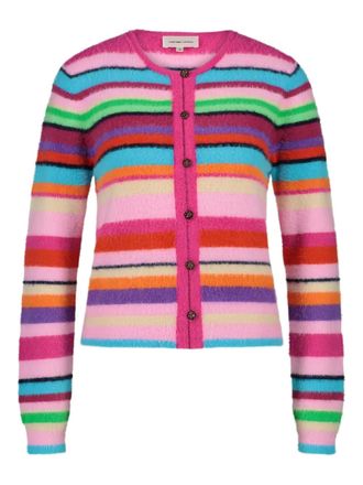 Fabienne Chapot Gestreifter Cardigan - Rosa