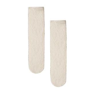 Wolford Femme, Sous-v&ecirc;tements, Beige, Taille: ONE Size Chaussettes Graphiques Florales