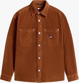 Tommy Hilfiger Chemise en velours c&ocirc;tel&eacute; en coton