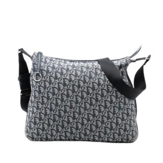 Dior Sac bandouli&egrave;re en toile Pre-owned - Femme - Pre-owned - Bleu - Taille: ONE Size