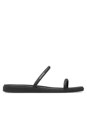 Crocs Pantoletten Miami Two Strap Sandal 209795 Schwarz