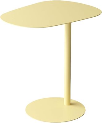 Generic Metall -endtisch, Mehrzweckseitentische Wohnzimmer Seitentische, Stilvoller Metallkaffeetisch Nachttische Snacktische Kleiner Kaffeetisch(Size:53x37x5