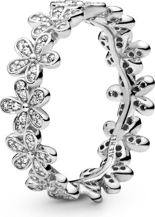 Pandora Daisy Silver Ring mit Zirkonia 190934CZ-48. Marke:, Einheitsgröße, Metall, Kein Edelstein