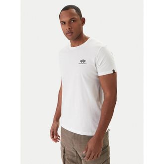 Alpha Industries Alpha Industries T-Shirt Basic 188505 Wei&szlig; Regular Fit