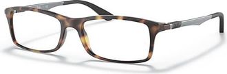 Ray-Ban Rb7017 Optics Gunmetal Fassung Klar Glas 54-17