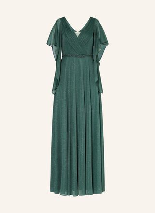 Vera Mont Abendkleid Mit Volants Und Schmucksteinen gruen