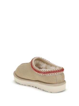 UGG Womens Sandals W Tasman Ii Sand-Dark Cherry Upper: Mutton Sand/dark
