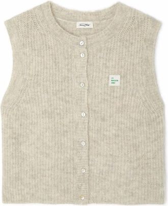 American Vintage Gilet East Alpaga American Vintage