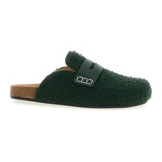 J.W.Anderson Filz-Loafer-Mules - - Shoes - Damen - Gr&uuml;n - 37 EU
