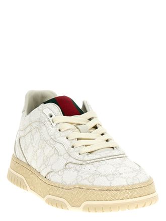 Gucci Womens White Polyethylene Sneakers