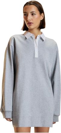 Cynthia Rowley Femme, Robes, Gris, Taille: 36 FR Ardie Rugby Dress