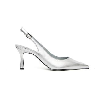 Roberto Festa Milano Leather Slingback Frans - - Shoes - Damen - Grau - 35 EU