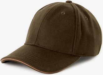 Hackett Casquette unie &agrave; visi&egrave;re incurv&eacute;e