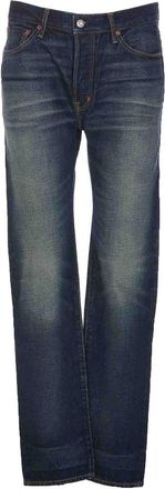 Tom Ford Straight Leg Jeans - Blau