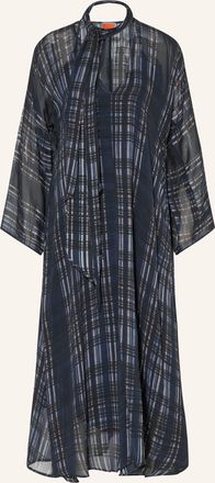 Annas Annas Kleid Mit Abnehmbarer Schluppe blau
