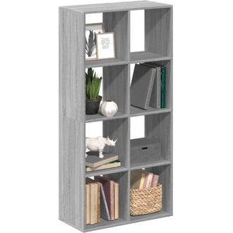 vidaXL Tag&egrave;re s&eacute;paratrice de pi&egrave;ce sonoma gris 69,5x29x137,5 cm - Vidaxl