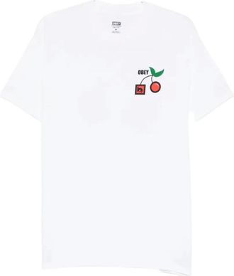 Obey Homme, Tops, Blanc, Taille: M Alternative Lifestyles Tee