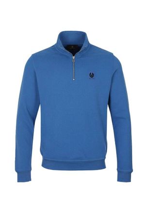 Belstaff Herren Sweatshirt mit Troyer-Kragen