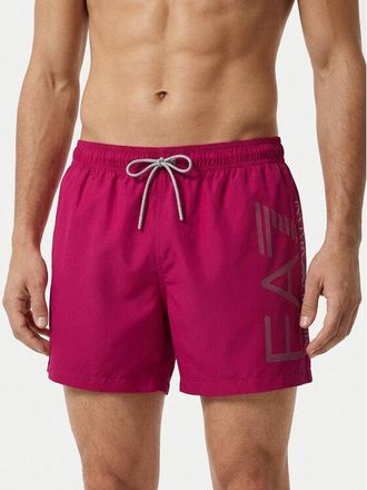 Emporio Armani Badeshorts 7M002001 AF14497 MA090 Rosa Regular Fit