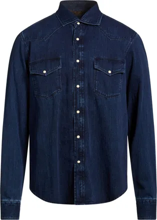 Moorer TOPS - Jeanshemden auf YOOX.COM