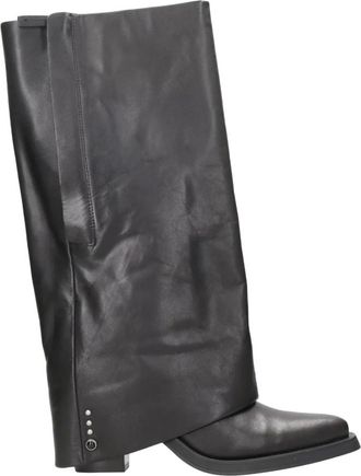 Ash Ash, Femme, Chaussures, Noir, Taille: 40 EU Jackson Foldover Bottes