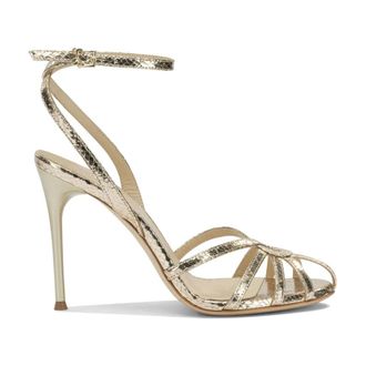 Sergio Levantesi Femme, Chaussures, Jaune, Taille: 37 1/2 EU Sandales &agrave; talons Raykav6