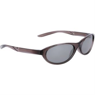 Nike Retro Oval-Sonnenbrille f&uuml;r Herren/Damen Unisex, Alltag (Silber)