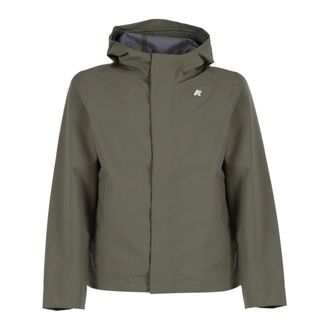 K-Way Jacko Stretch 2L Corto - - Jackets - Herren - Gr&uuml;n - L