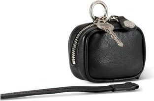 Acne Studios Porte monnaie Camero Clip en cuir grain&eacute; m&eacute;lang&eacute;
