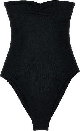 Hunza G Femme, Maillots de bain, Noir, Taille: ONE Size Maillot de bain une pi&egrave;ce Brooke Swim
