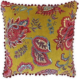 Riva Paoletti Malisa 50X50 PCUSH Lemon Curry, Baumwolle, 50x50cm