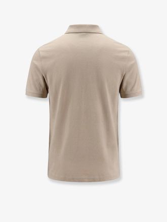 HUGO BOSS Mens Polo Shirt Perry Beige Cotton T-shirts And Polos