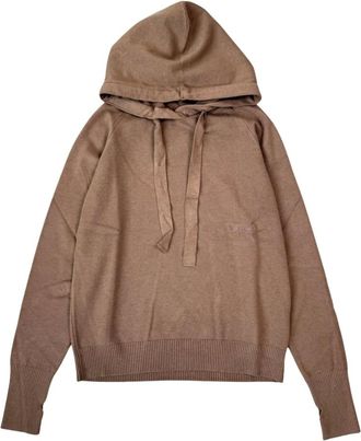 Hinnominate Hinnominate, Femme, Sweatshirts et sweats &agrave; capuche, Brun, Taille: 36 FR Felpa