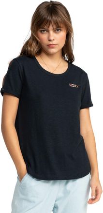 Roxy Damen Saturdaze Ss Tee T-Shirt, anthrazit, XL