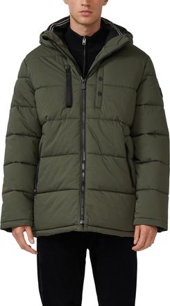 s.Oliver Wasserabweisende Pufferjacke mit abnehmbarer Kapuze und sportiven Details
