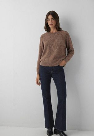 Mavi Rundhalspullover CREW NECK SWEATER Pullover Strukturiert