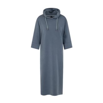 Marc Cain Langes Jerseykleid - - Dresses - Damen - Blau - S