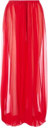 Giuseppe Di Morabito Femme, Jupes, Rouge, Taille: 38 FR Palazzo Pants