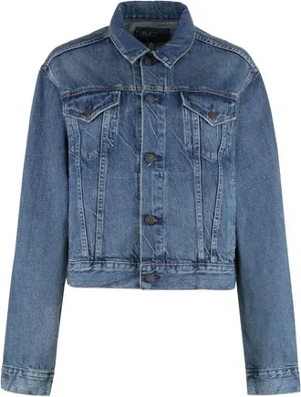Polo Ralph Lauren Homme, Vestes, Bleu, Taille: S Denim Vestes