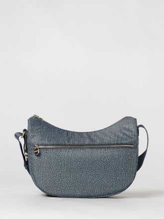 Borbonese Umh&auml;ngetasche Damen Farbe Blau