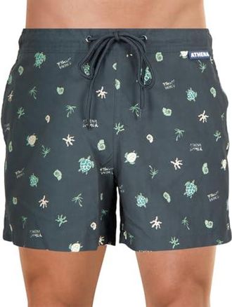 Athéna Summer Vibes 5J64 Maillot de Bain, Noir, 6/XXL Homme