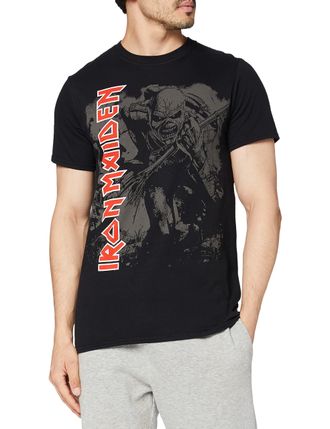 Iron Maiden Herren, T-Shirt, Hi Contrast Trooper, Schwarz, XX-Large (Herstellergr&ouml;&szlig;e: XX-Large)