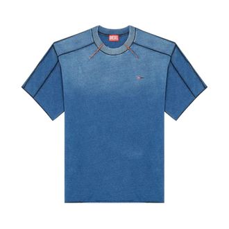 Diesel T-craoxt T-Shirt - - Tops - Herren - Blau - M