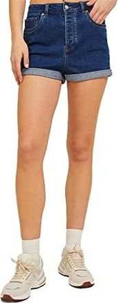 Jack & Jones JJXX Jack & Jones Jxhazel Mini Shorts Hw AKM Denim Femme Shorts, Denim Bleu Moyen/Détails : Akm2a, L
