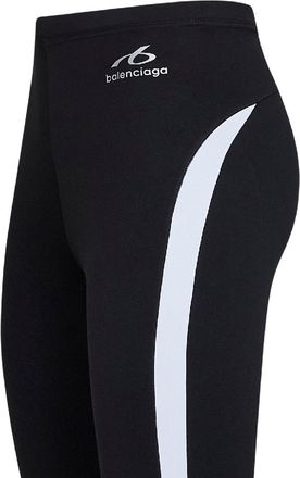 Balenciaga Techwear Wool Leggings - Black