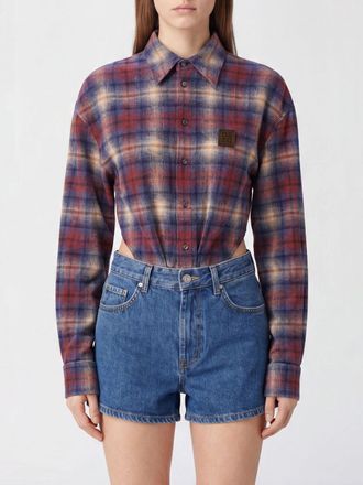 Dsquared2 Chemise slim en m&eacute;lange de laine &agrave; motif tartan